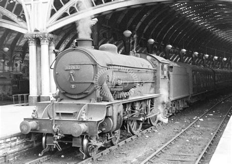 Photo Br British Railways Steam Locomotive Class D49 62763 At York £1