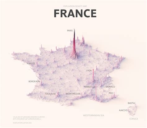 Visualizing Population Density Patterns In Six Countries — Information