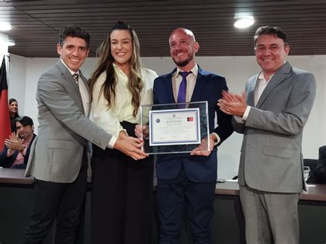 Jornalista Thiago Moraes Recebe Título De Cidadão Paraibano Fonte 83