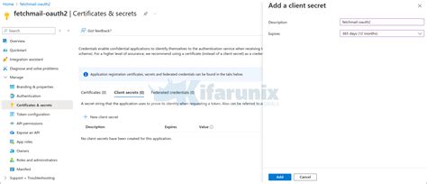 install and configure fetchmail with oauth2 support for request tracker