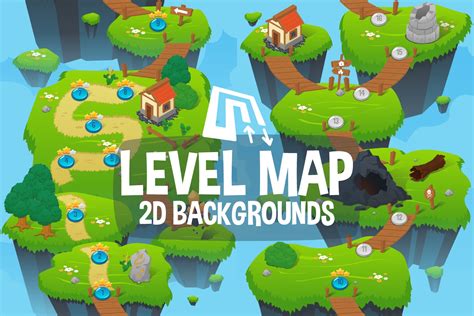 Empty 2d Game Map