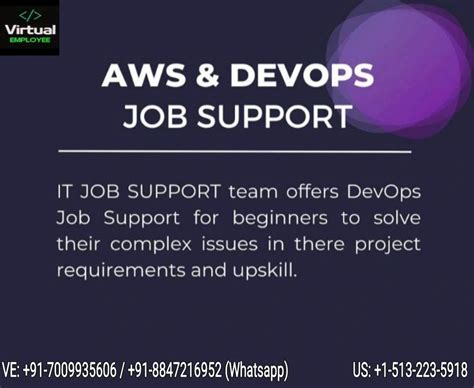 Virtual Employee On Linkedin Jobsupport Trainings Devops Aws