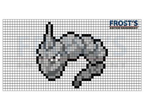Pokémon 95 Onix Pixel Art Pattern In 2022 Pixel Art Pattern