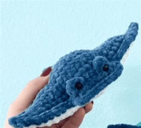 Cuttlefish Amigurumi Crochet Pattern Instant Download Ocean Creature