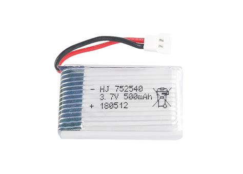Batería Lipo 3 7v 1s 500mah Drone Proyectos Arduino