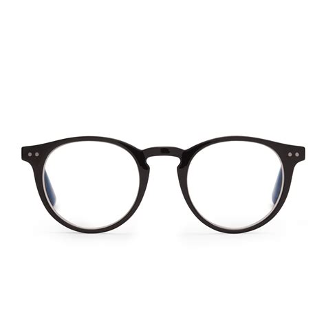 Compliments By Diff Eyewear Chase Blue Light Reading Glasses Black 20