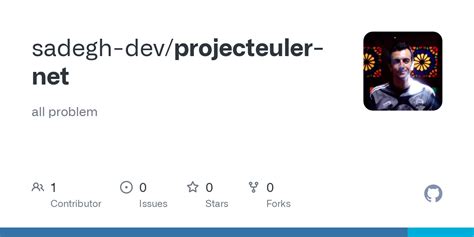 GitHub Sadegh Dev Projecteuler Net All Problem