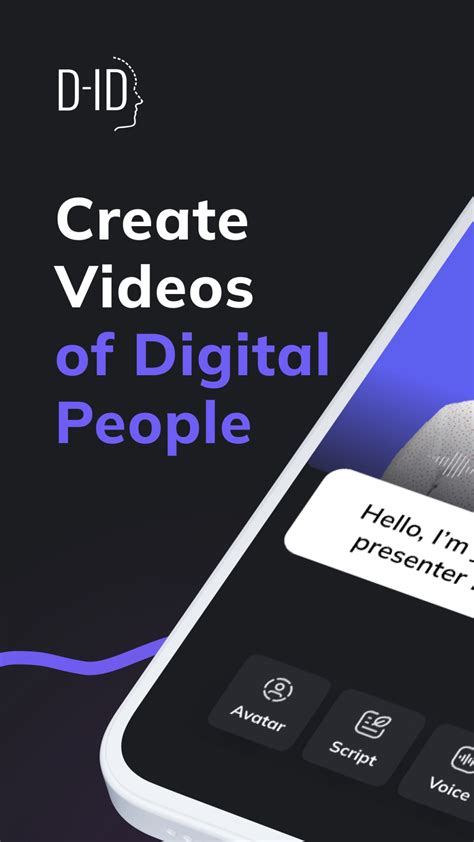 D Id Ai Video Generator For Iphone