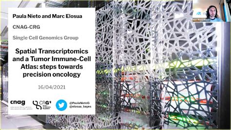 Spatial Transcriptomics And A Tumor Immune Cell Atlas Steps Towards Precision Oncology Youtube