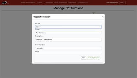 File Manage Notifications Update Png Expertiza Wiki