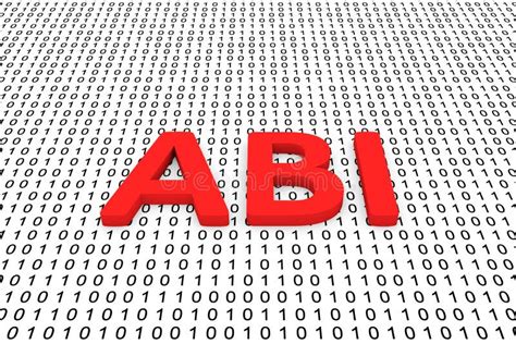 Abi Stock Illustration Illustration Of Linker Interface