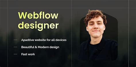 Design And Build A Unique Webflow Landing Page By Korogod Fiverr