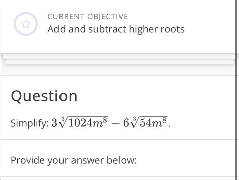 Solved Current Objectiveadd And Subtract Higher