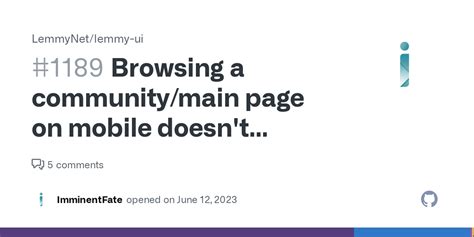 Browsing A Communitymain Page On Mobile Doesnt Render Markdown In The Body Preview · Issue