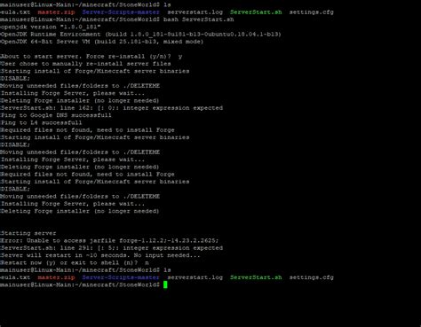 Server Does Not Start Issue Allthemods Server Scripts Github