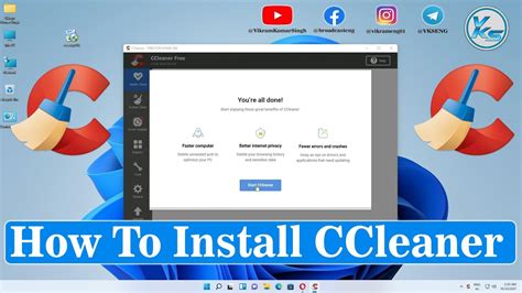 How To Install Ccleaner On Windows 11 10 Windows 11 10 Me Ccleaner Kaise Install Kare Youtube