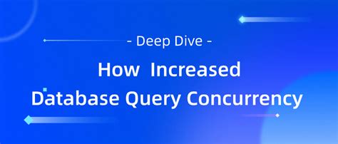 How We Increased Database Query Concurrency By 20 Times Apache Doris