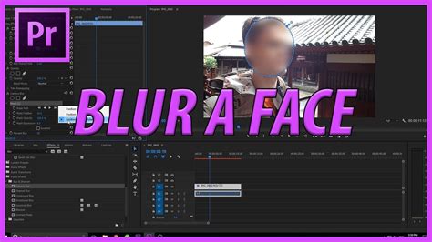 How To Blur A Face In Adobe Premiere Pro Cc Adobemasters