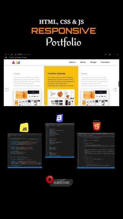 Responsive Portfolio Webdesign Responsivewebdesign Html Css