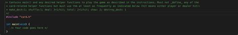 Solved Write A Game Of 21 Using Multiple C Program Files