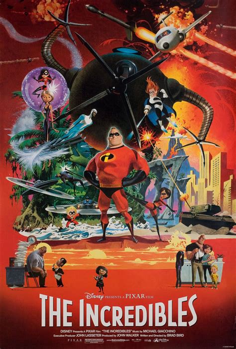 The Incredibles Original 2004 Us One Sheet Movie Poster Posteritati Movie Poster Gallery