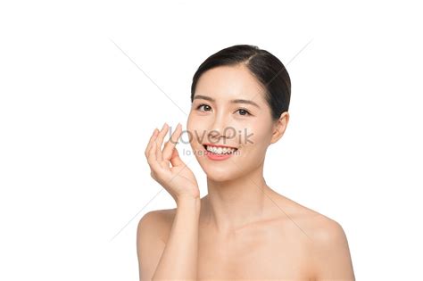 뷰티 스킨 케어 크림 사용 사진 무료 다운로드 Lovepik