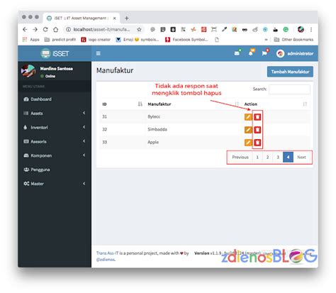 Tidak Bisa Mengakses Data Attribute Pada Datatables