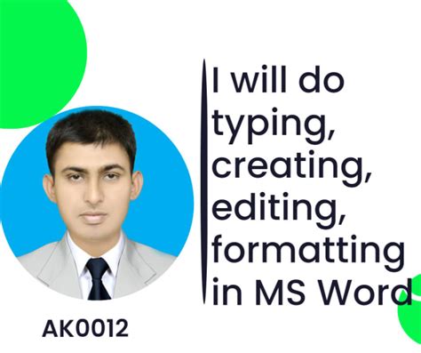 create recreate edit format design type retype all kinds of ms