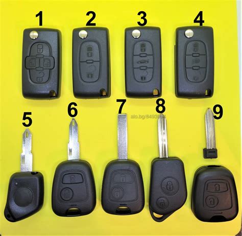 Кутийка за ключ за Пежо Аксесоари Резервни части консумативи аксесоари Варна Изпращ