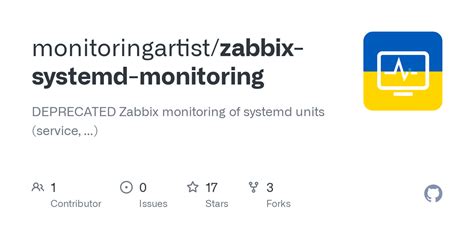 GitHub Monitoringartist Zabbix Systemd Monitoring DEPRECATED Zabbix