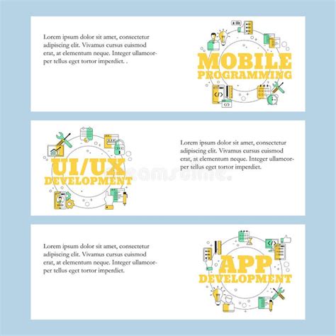 Mobile Programming Ui Ux Development And App Development Concept
