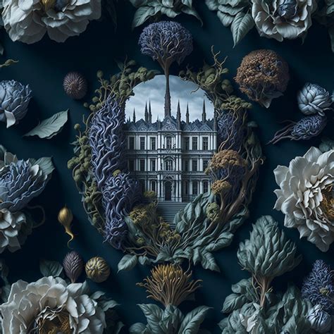 Pattern Inspired By Real World Objects And Places Premium Ai