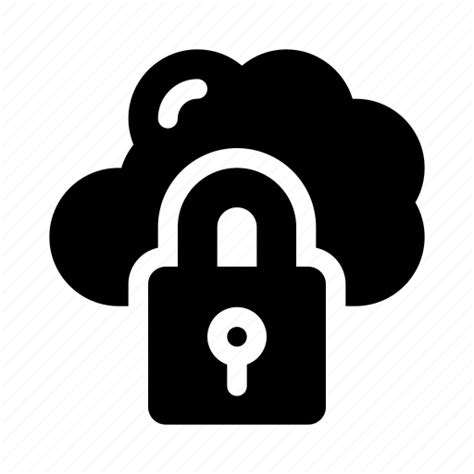 Cloud Security Data Storage Online Protection Encrypted Icon Download On Iconfinder