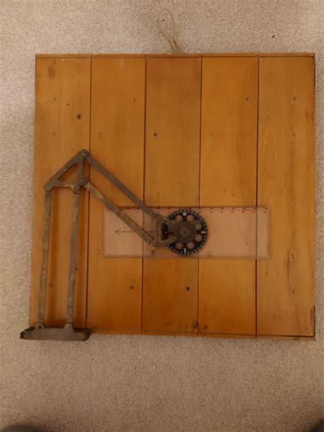 1940s Wwii Raf Air Ministry Chart Table Plotting Board Eur 18102