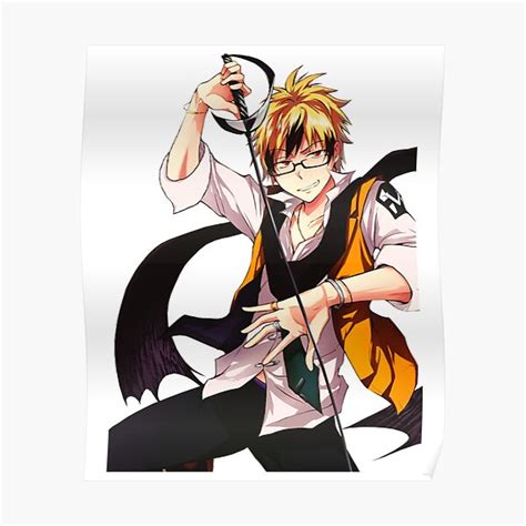 Hyde Servamp Anime Poster For Sale By Kyasutonaito Redbubble
