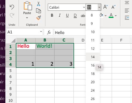 Font colors in excel Блог о рисовании и уроках фотошопа