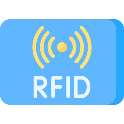 rfid chip special flat icon