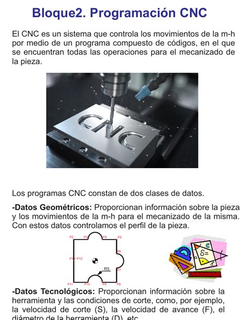 Bloque2 Programación Cnc Pdf Control Numerico