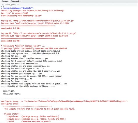 Difficulty Installing Packages I Think Due To Libs General Posit Community