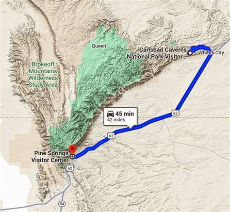 Carlsbad Caverns To Guadalupe Mountains National Park Driving Guide
