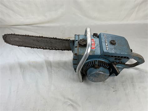 Vintage Homelite C 51 Chainsaw
