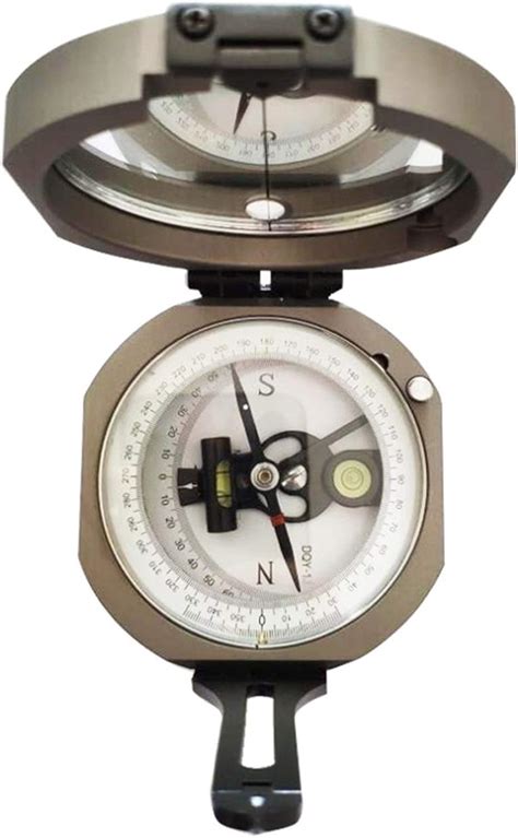 Portable Folding Lens Compass Multifunction Compass Dashboard Dash Mount Outdoor