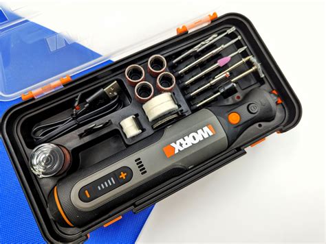 Беспроводной Мощный Гравер 64W Worx 8В модель WX106 - в кейсе с ...