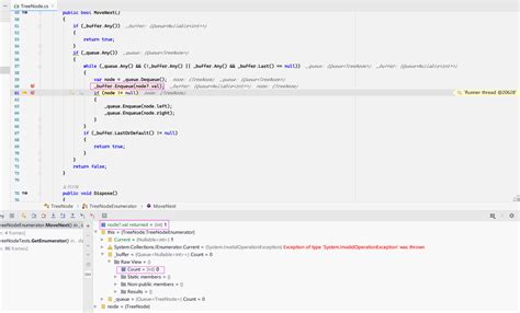 Net 5 Preview 7 Queue Can Not Add Value When Debug Step By Step