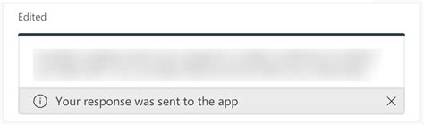 Edited Text On Top Of Adaptive Card After Actionsubmit · Microsoft