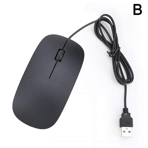 Ergonomic Wired USB Optical Mouse With LED Scroll Wheel For PC And Laptop Walmart