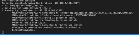 test freezes on taking screenshot · issue 650 · leancodepl patrol · github
