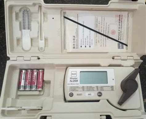 Moisture Meter Agro Data Logging Moisture Meter 2023 Manufacturer From Karnal