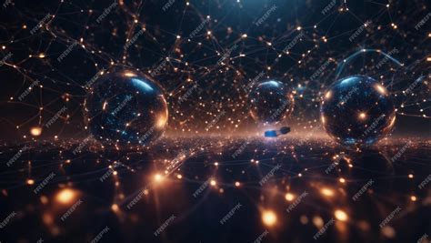 Premium Photo 3d Rendering Of A Mans Virtual Reality Environment Using A Complex Grid Of