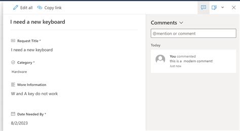 Techniques For Managing Comments In SharePoint Lists